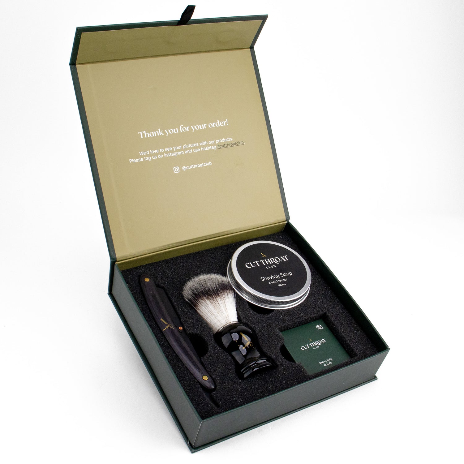 Beginners Cut Throat Razor Set | Mens Shaving Gift Set