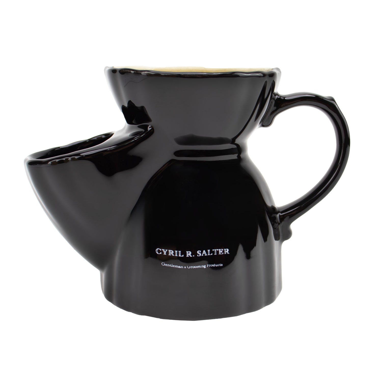 Shop Cyril R. Salter Black Traditional Shaving Scuttle and Soap