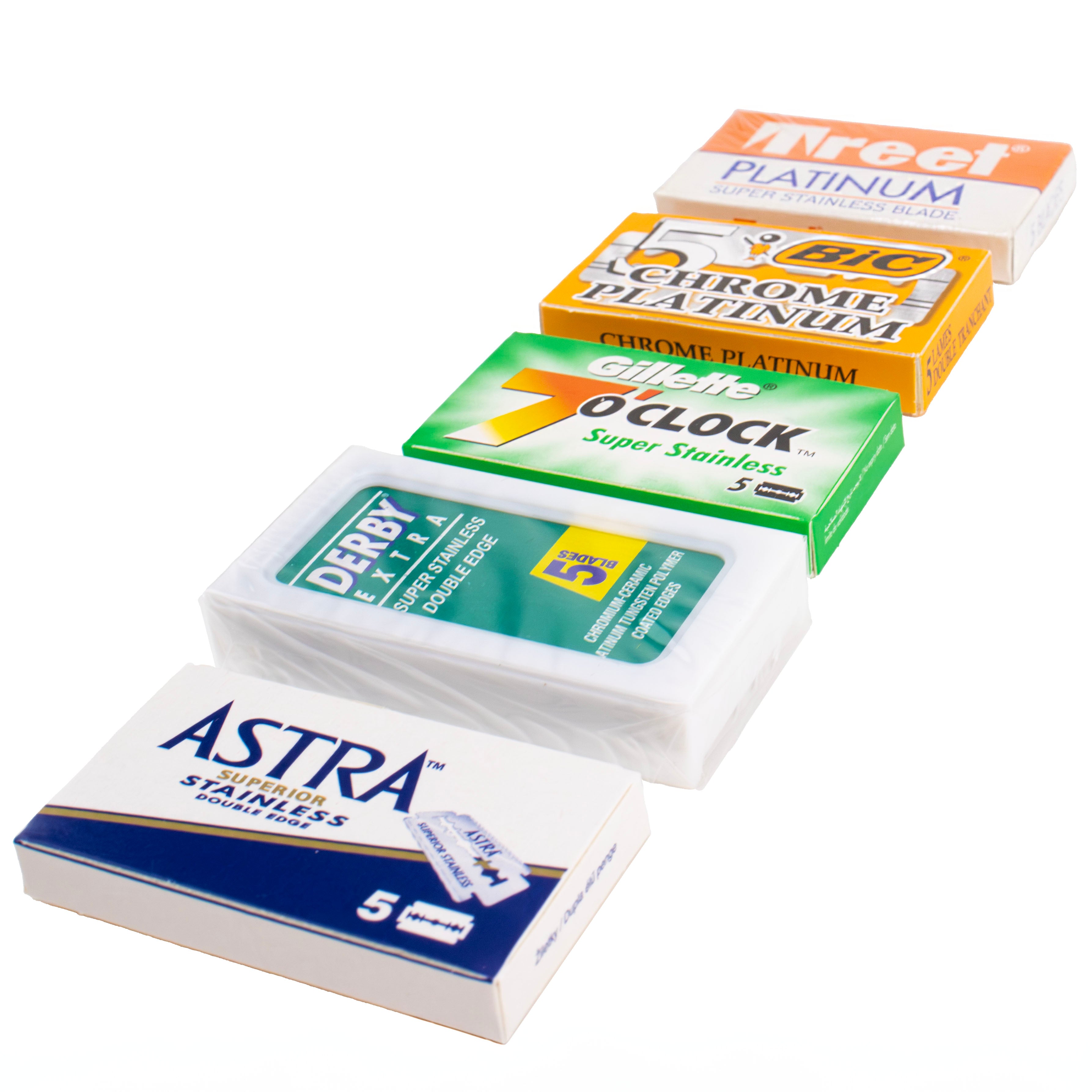 Razor Blades for Safety Razors, Shavette's & Double Edge
