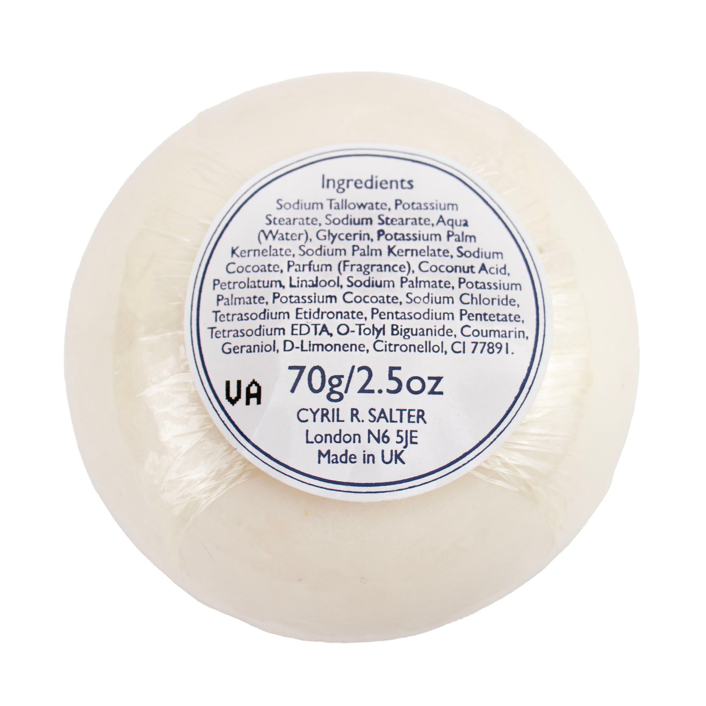 Cyril R. Salter Red Traditional Shaving Scuttle