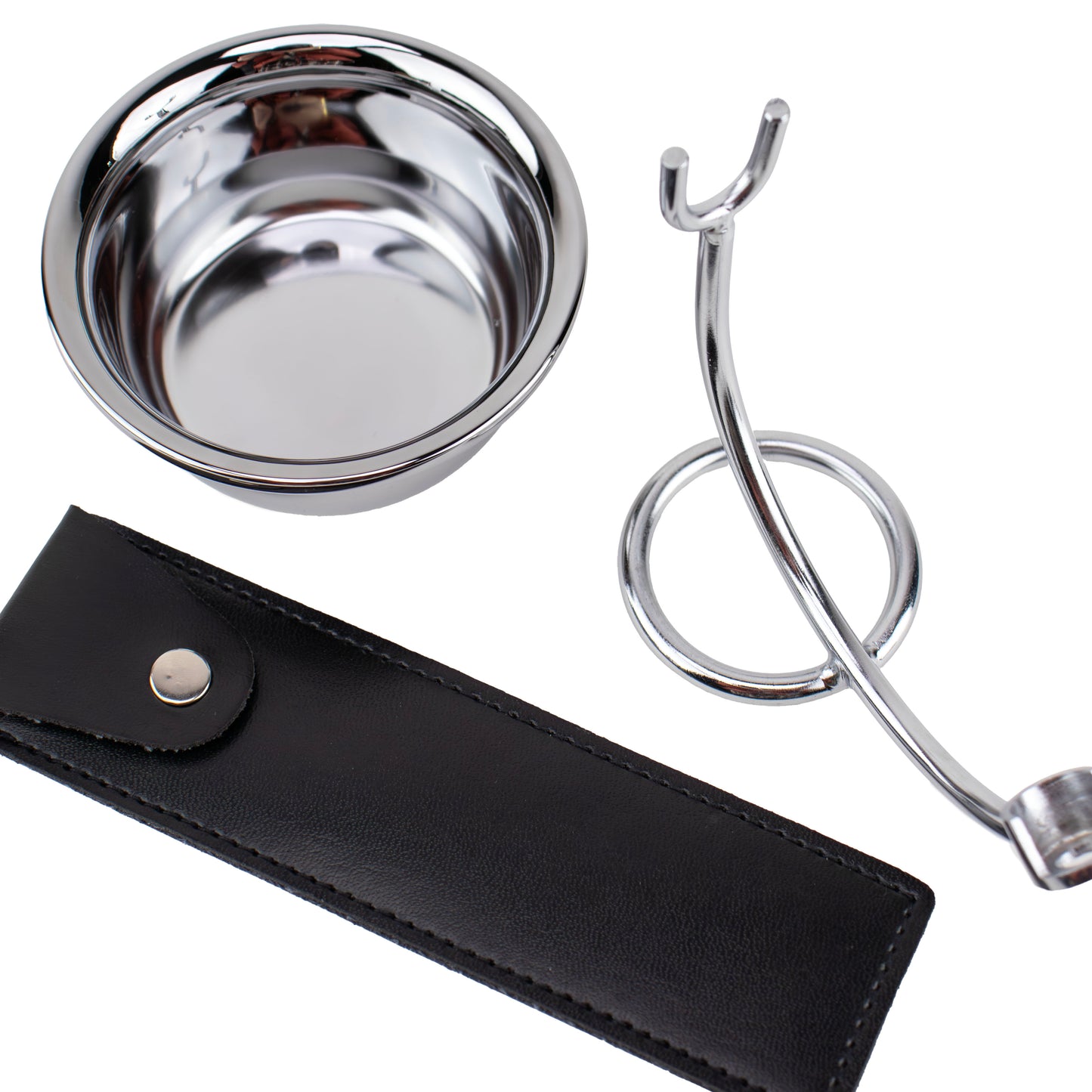 Shaving Accessory Bundle - Silver
